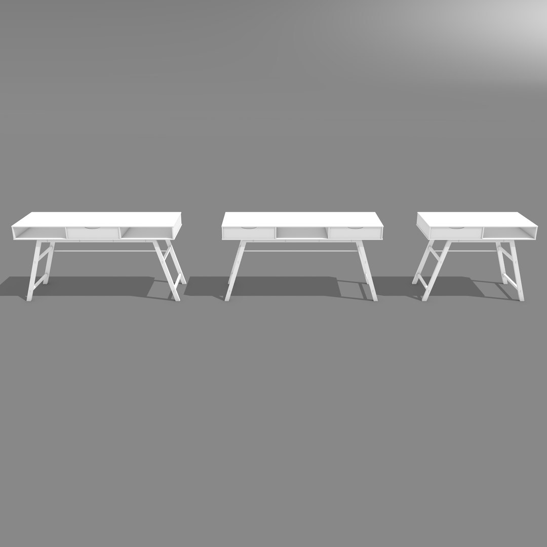 3d Table Office Model