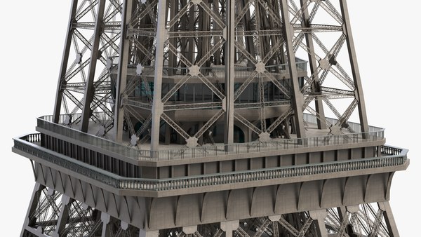 eiffel tower 3d 3ds