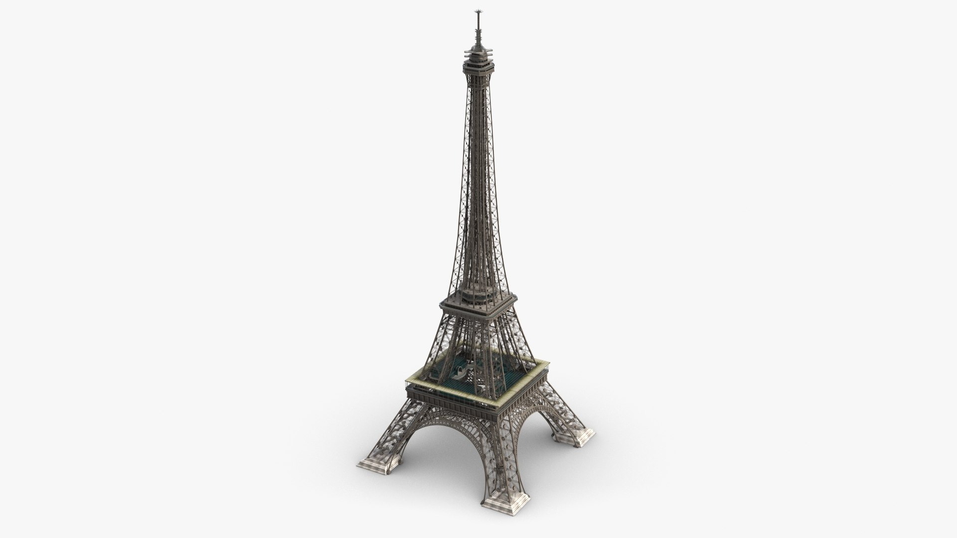 Eiffel Tower 3d 3ds