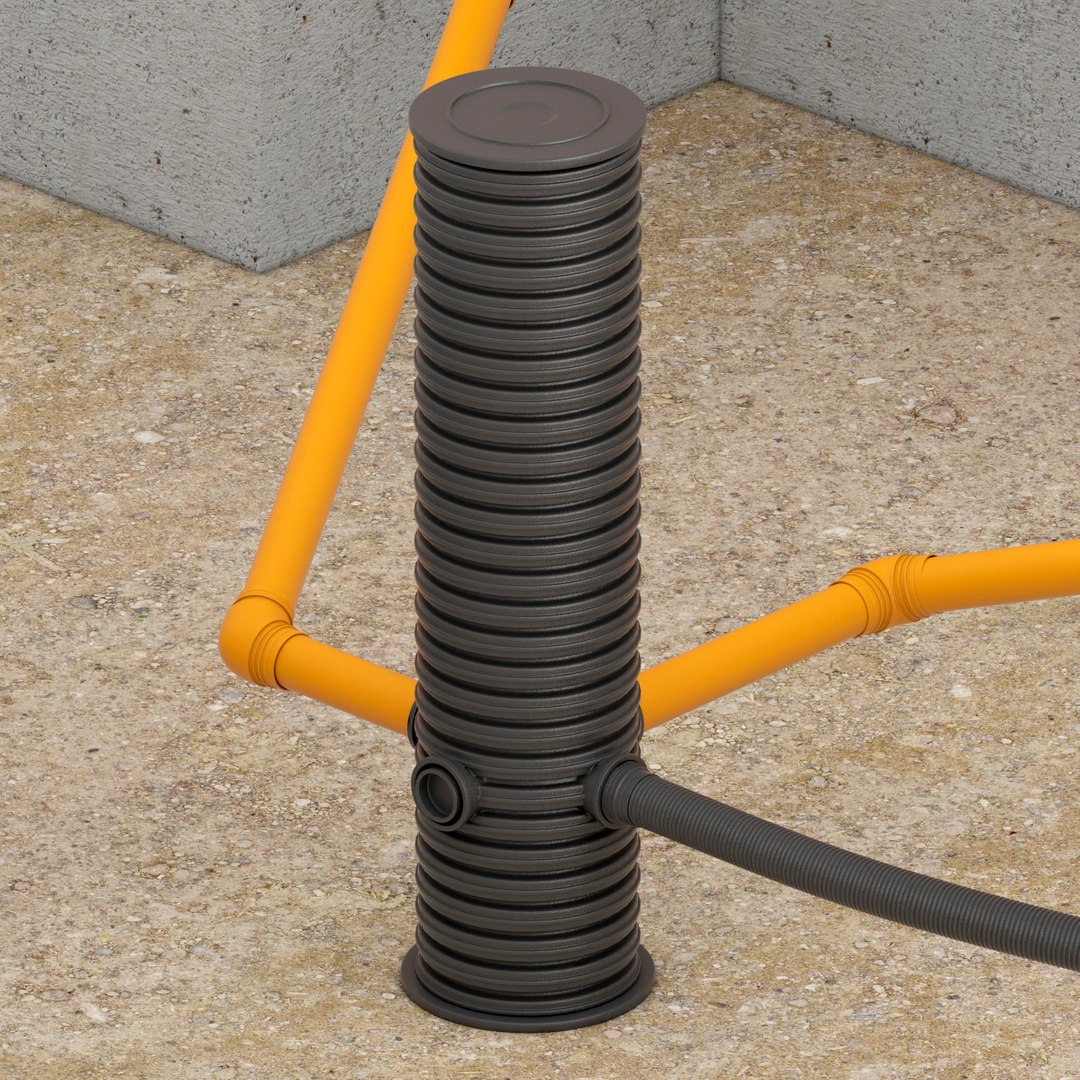 Drainage Drain 3D Model - TurboSquid 1263582