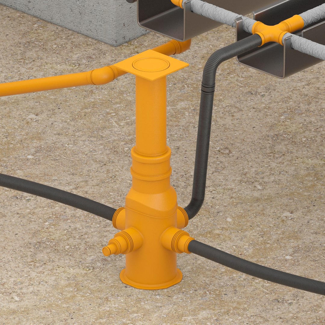 Drainage Drain 3D Model - TurboSquid 1263582