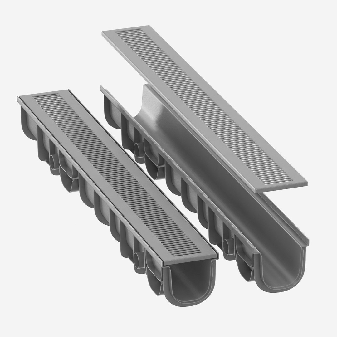 Drainage Drain 3D Model - TurboSquid 1263582