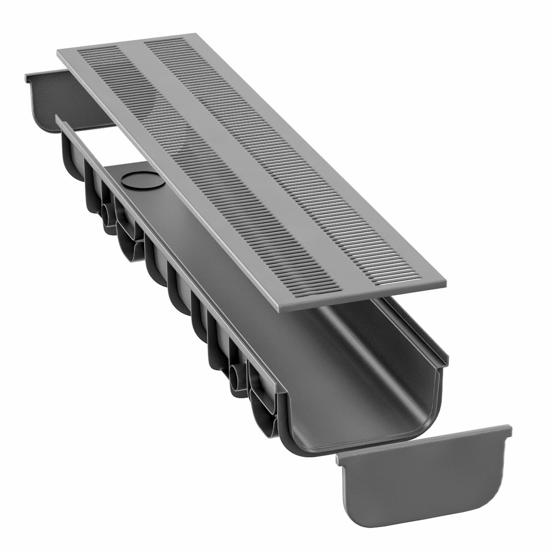Drainage Drain 3D Model - TurboSquid 1263582