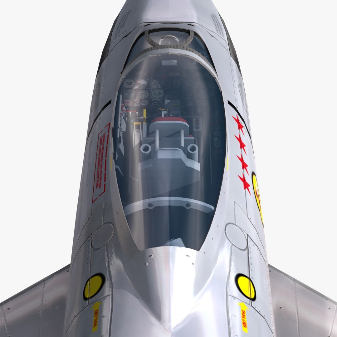 3d F-86 Sabre Model