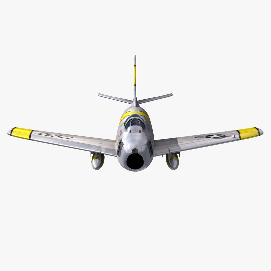 3d F-86 Sabre Model