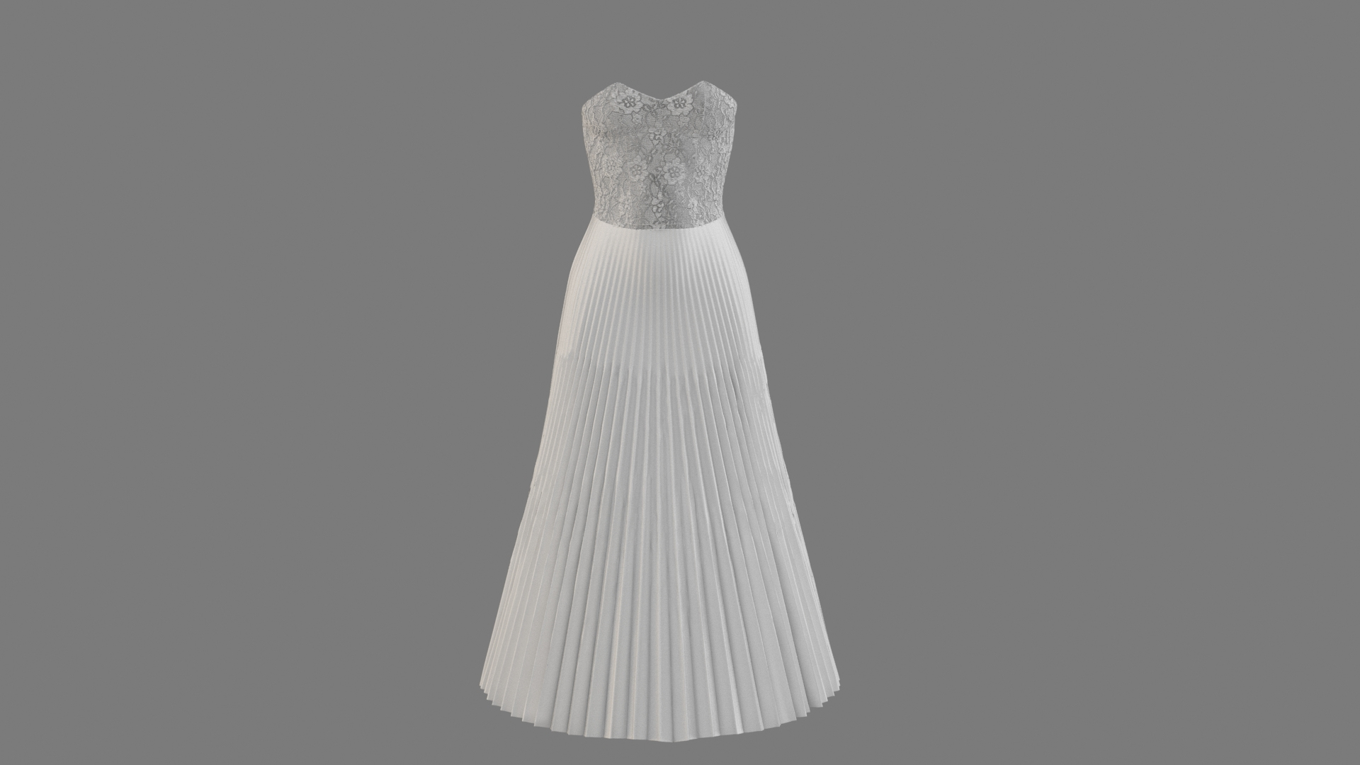 modelo 3d Vestido vestido - TurboSquid 1610189