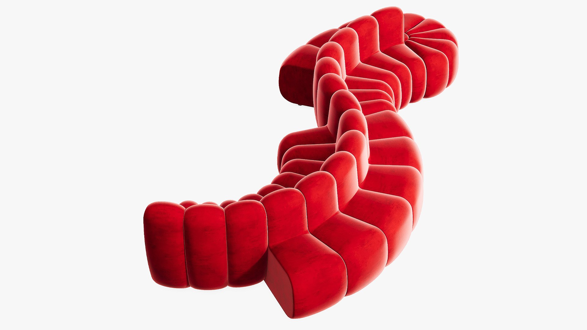 3D Model Modular Sofa Jagger Dining - TurboSquid 2245213