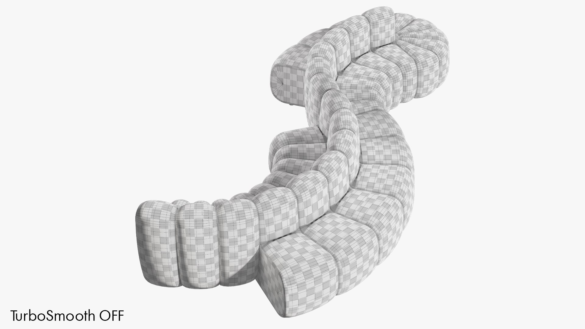 3D Model Modular Sofa Jagger Dining - TurboSquid 2245213