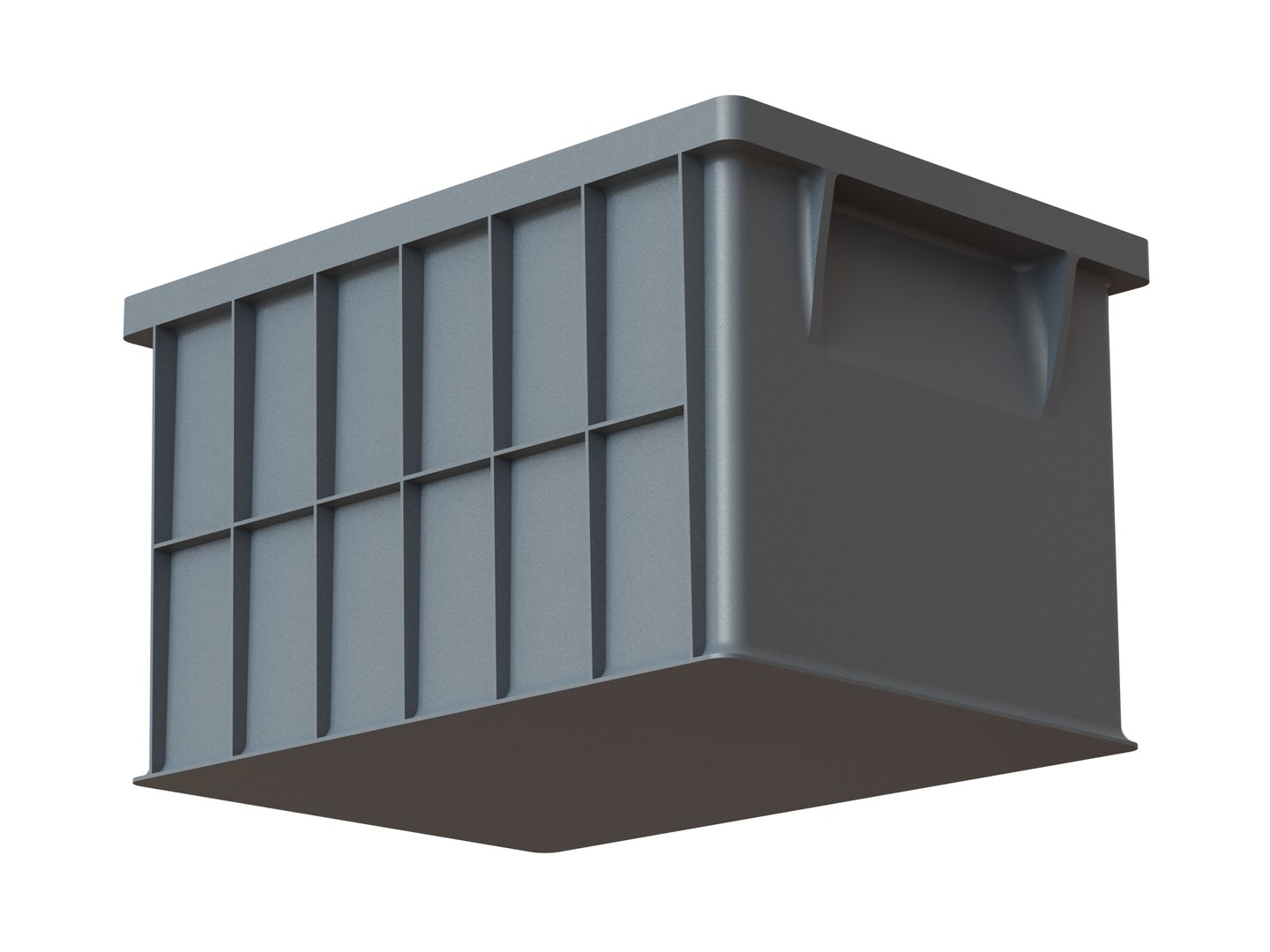 3D Stackable Storage Bin Capacity 2 Litres - TurboSquid 2185637