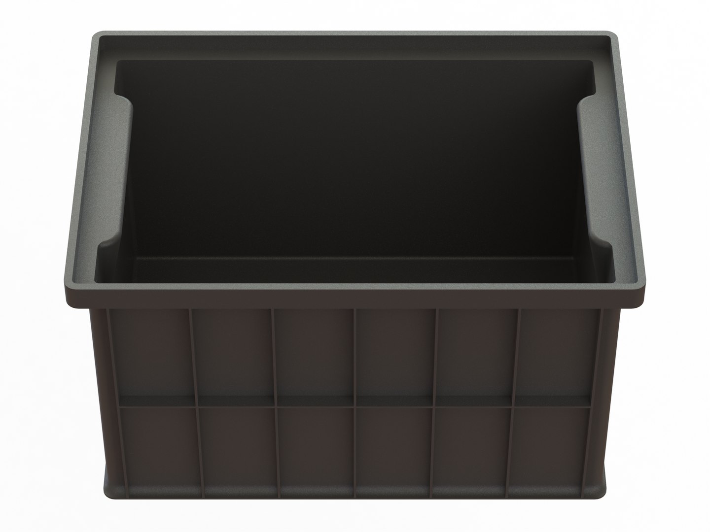 3D Stackable Storage Bin Capacity 2 Litres - TurboSquid 2185637