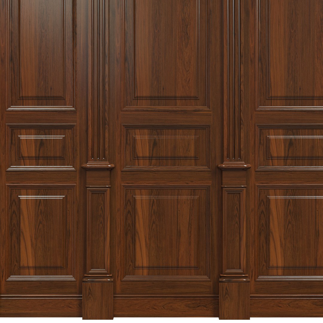 3D Model Wood Panels - TurboSquid 1428314