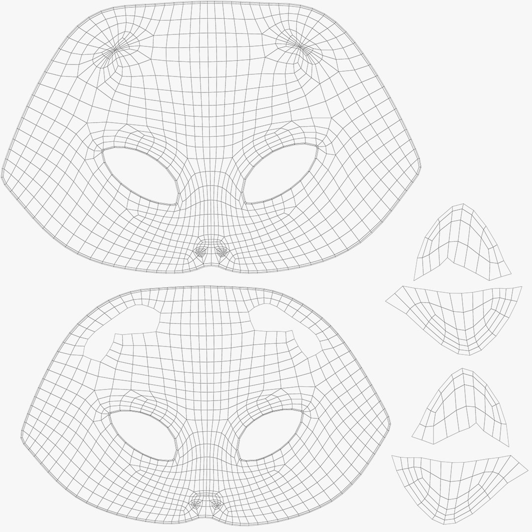 3D Model Mask C - TurboSquid 1680619