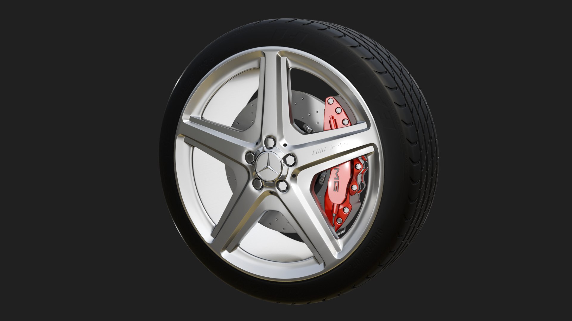 Disk S Class W221 R20 3D Model - TurboSquid 2335733