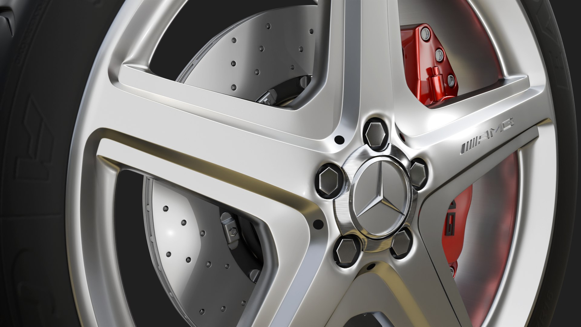 Disk S Class W221 R20 3D Model - TurboSquid 2335733