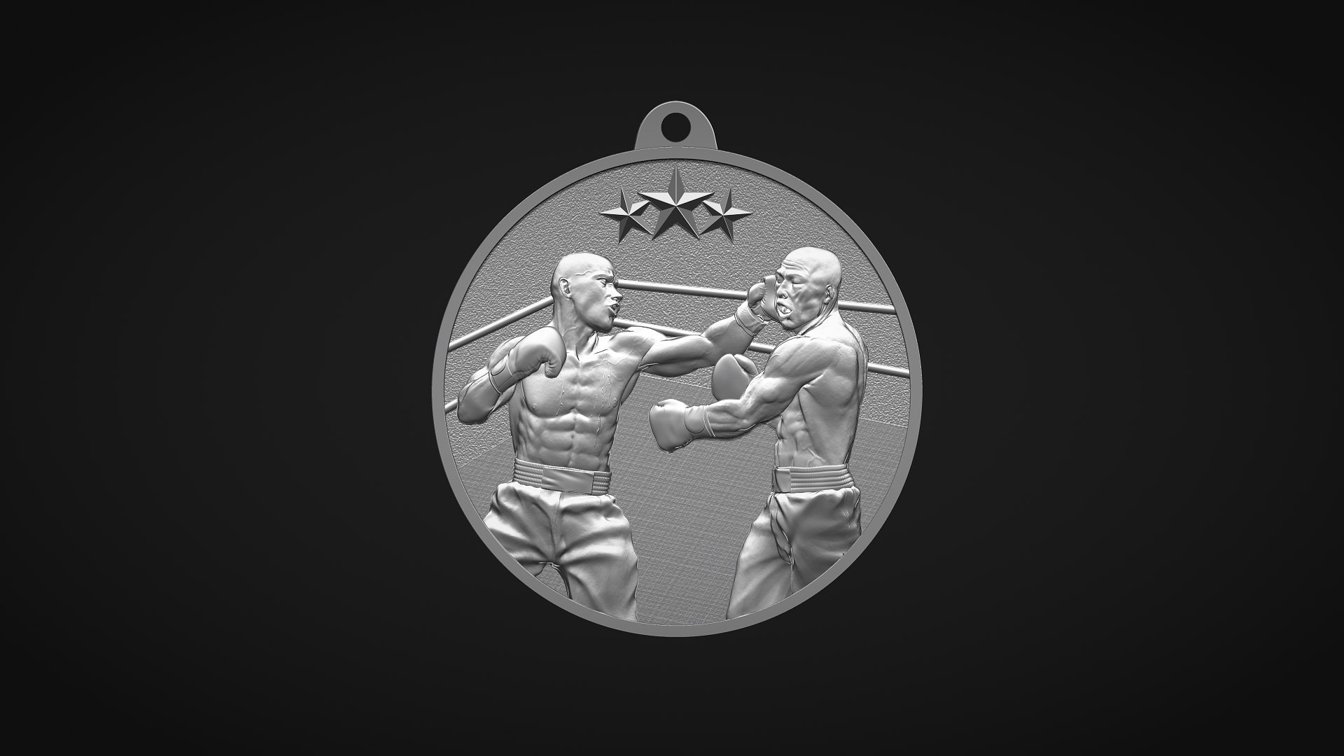 Boxing Medal 3D Print Model 3D Model - TurboSquid 2315164
