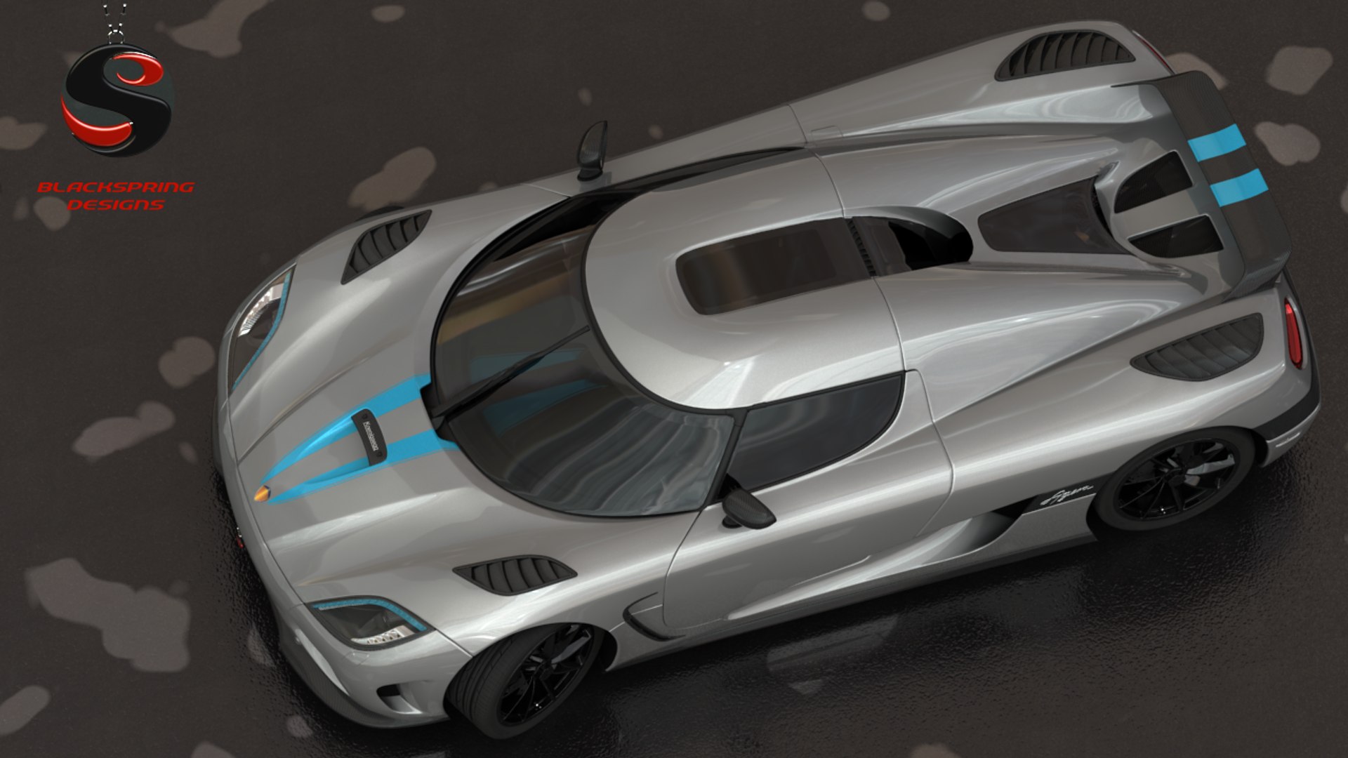 3d Koenigsegg Agera 2011 Interior