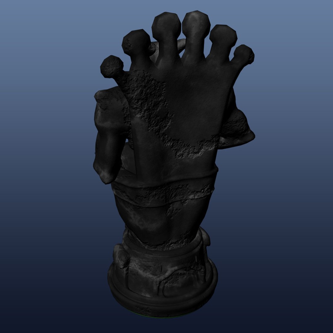3d Gargoyle Chess King