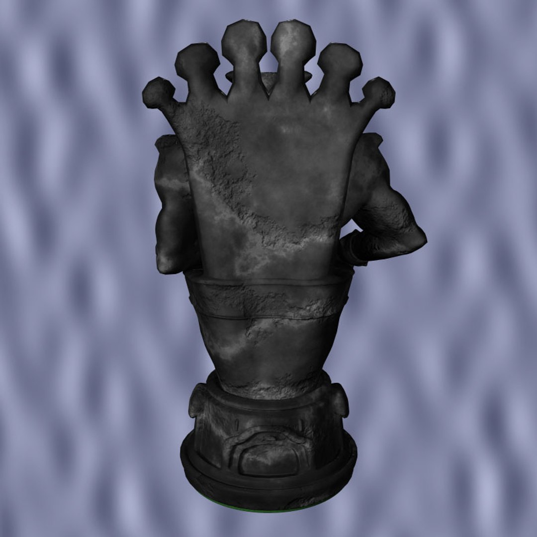 3d Gargoyle Chess King