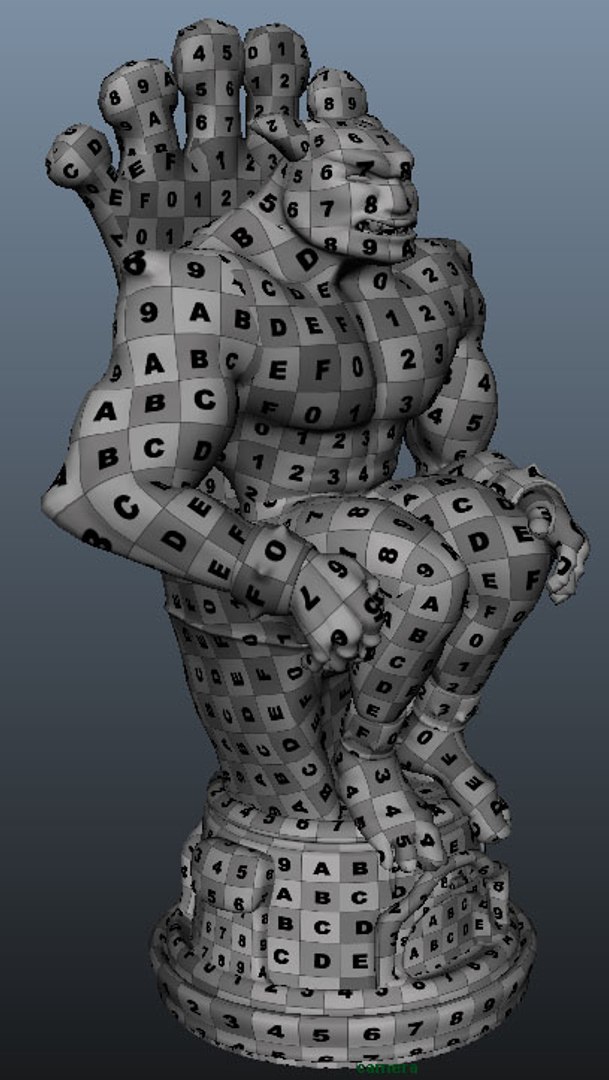 3d Gargoyle Chess King