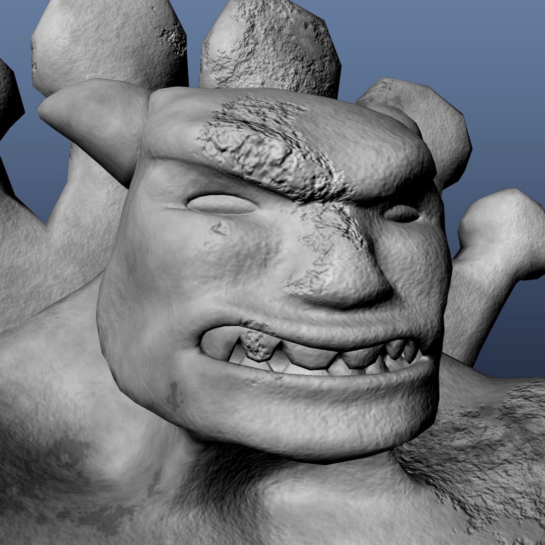 3d Gargoyle Chess King
