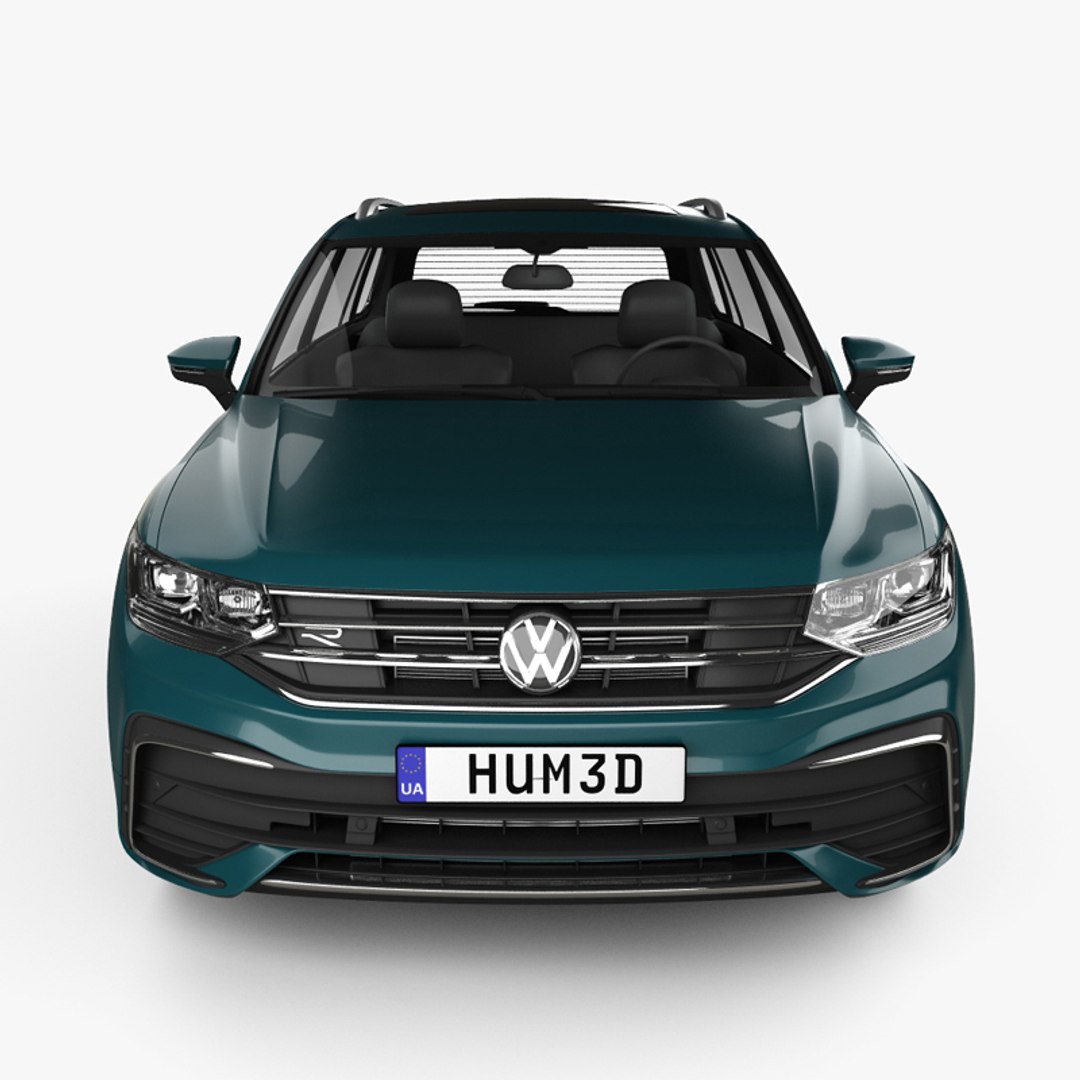 3D Model Volkswagen Tiguan R-line - TurboSquid 1679368