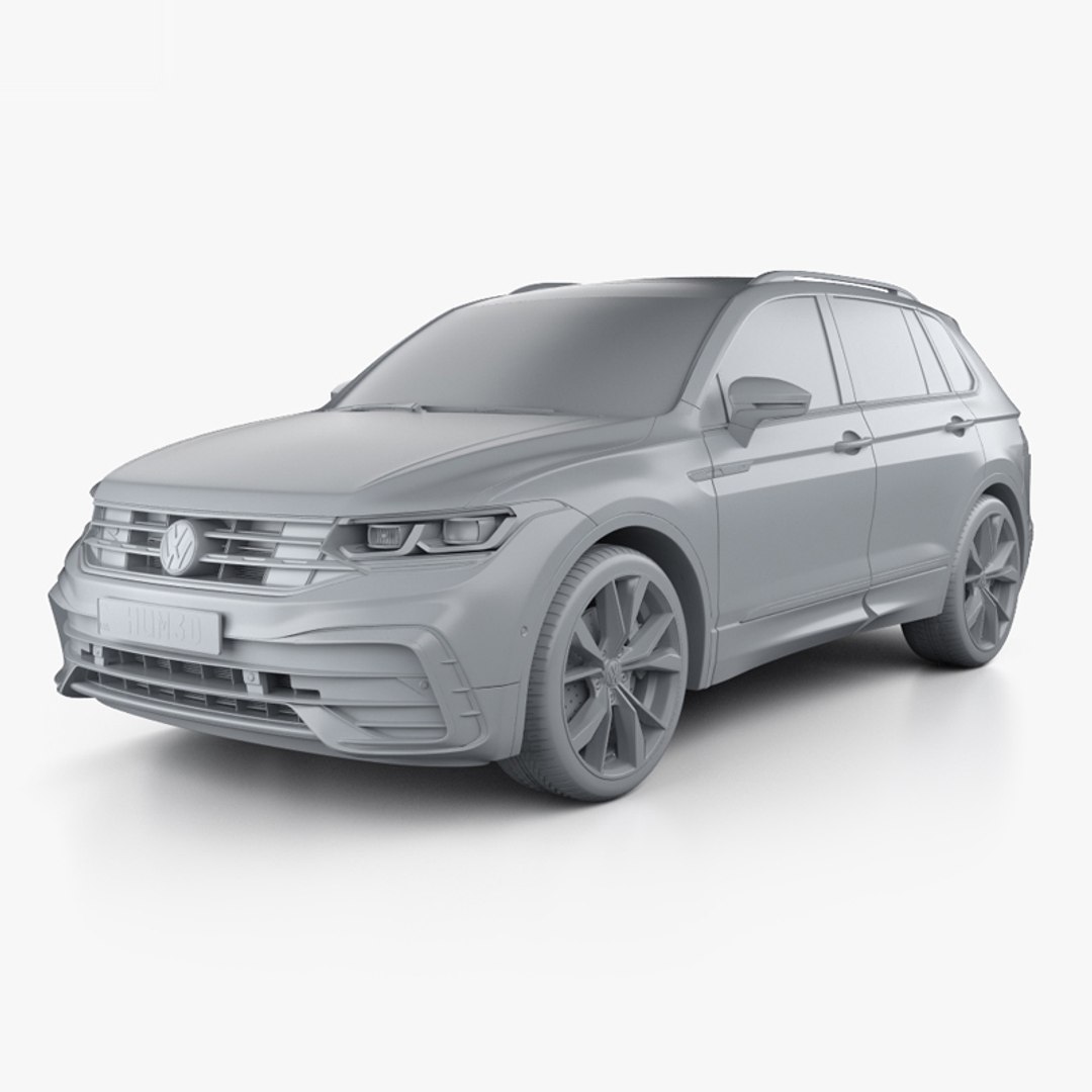 3D Model Volkswagen Tiguan R-line - TurboSquid 1679368