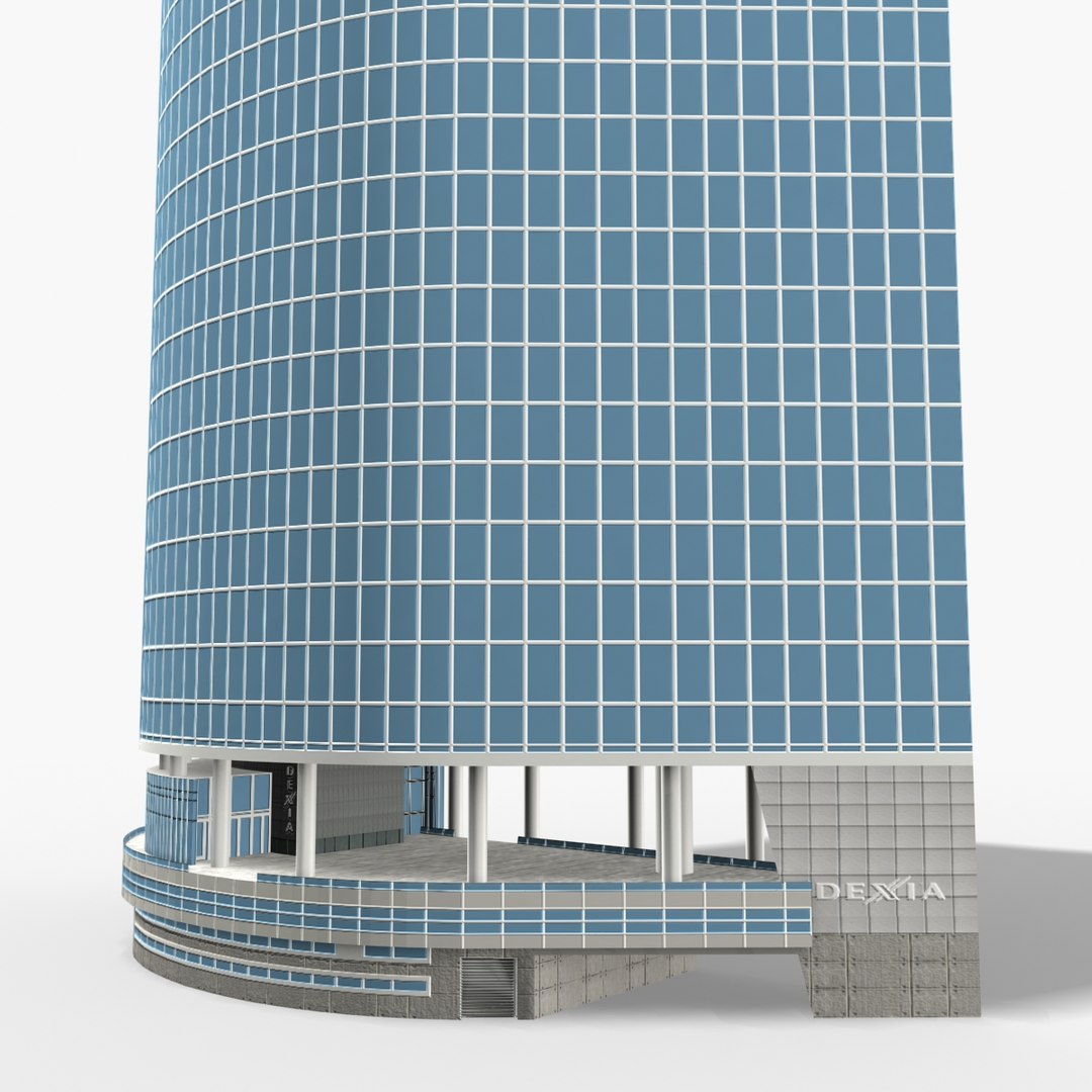 3D dexia tower paris - TurboSquid 1307761