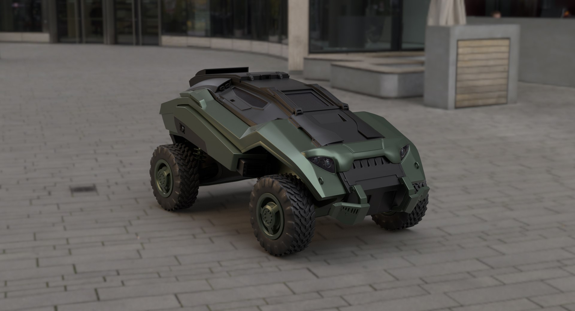 3D Modern Military Vehicle - TurboSquid 1457384