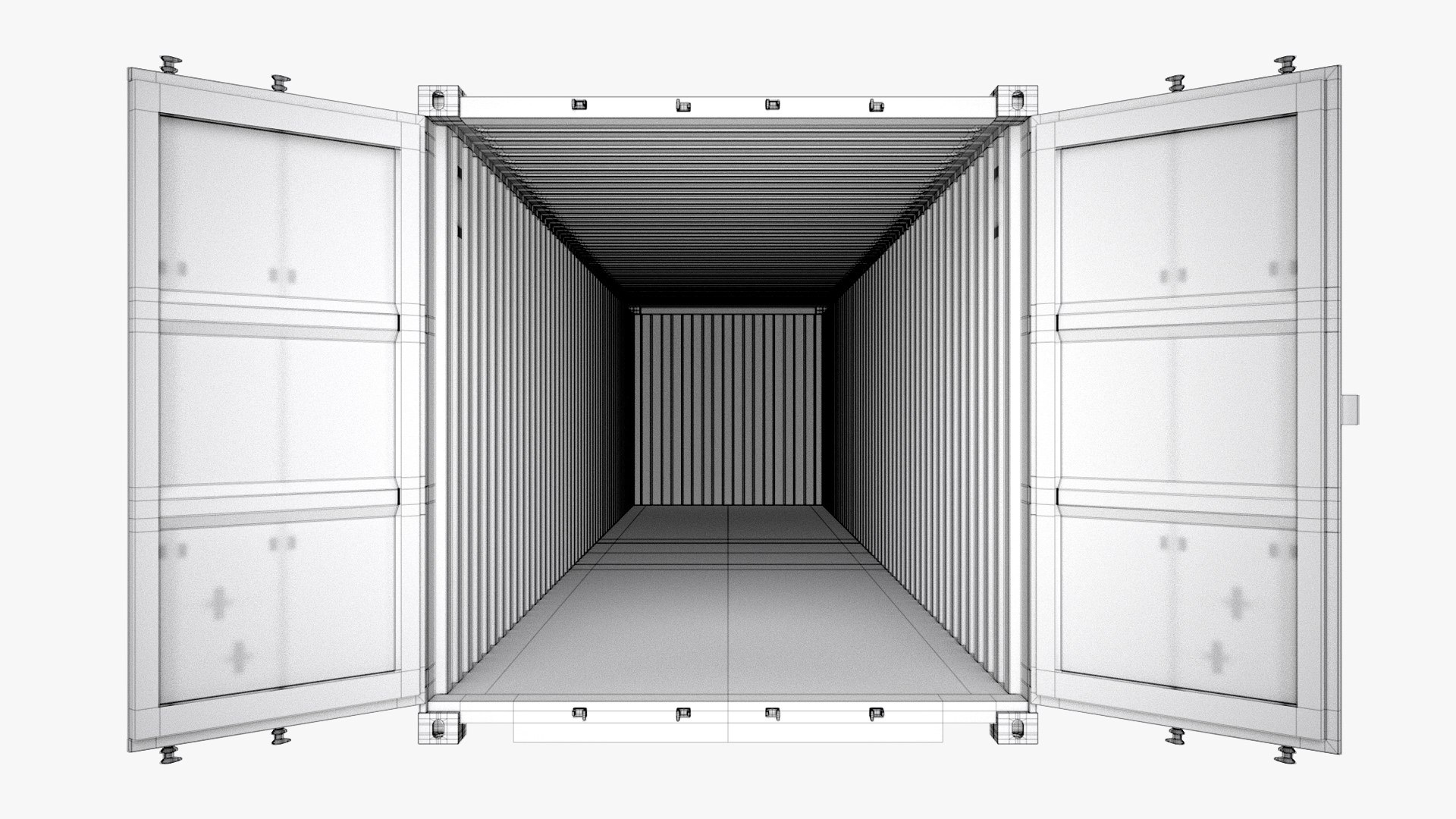 Shipping Container 3D - TurboSquid 1534082
