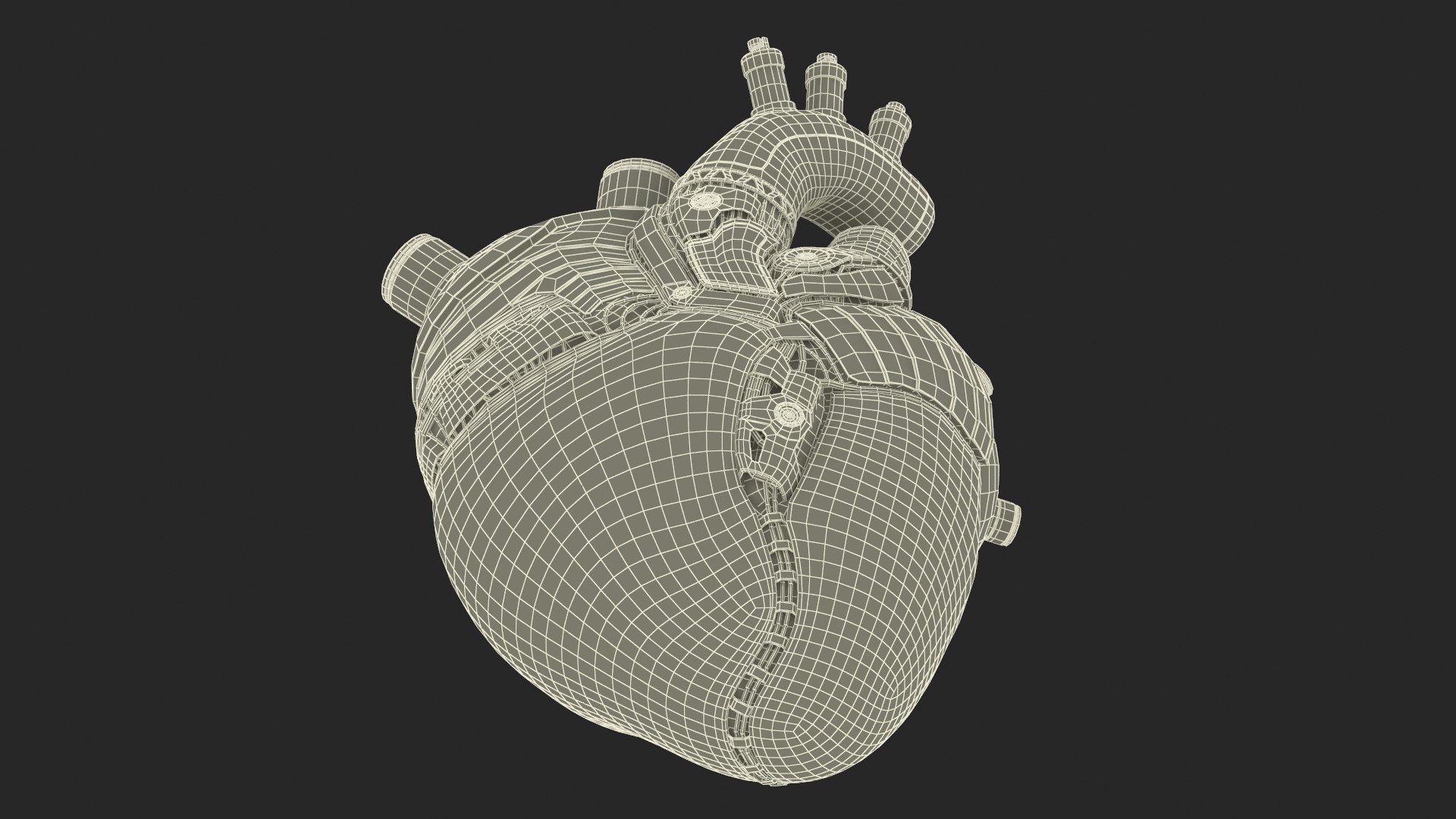 Bionic Robot Heart Model - TurboSquid 2197291