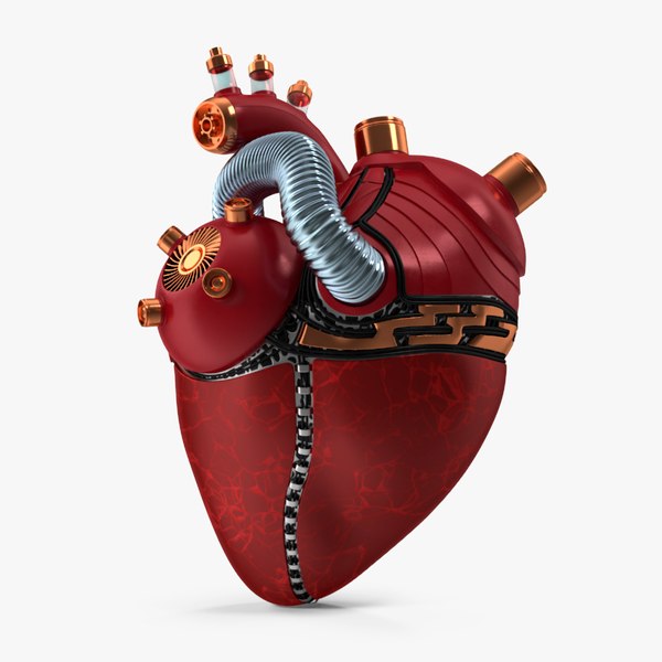 modelo 3d Corazón de robot biónico - TurboSquid 2197291