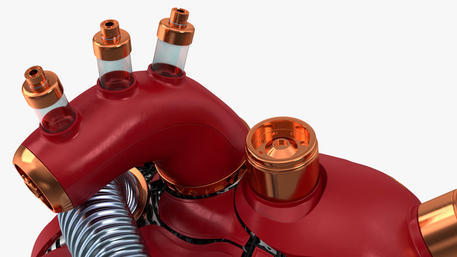 Bionic Robot Heart Model - TurboSquid 2197291