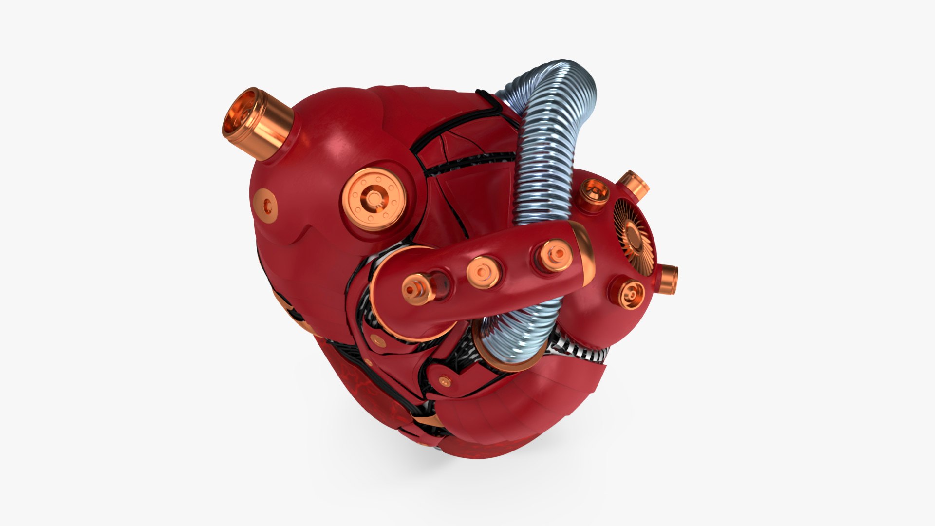 Bionic Robot Heart Model - TurboSquid 2197291