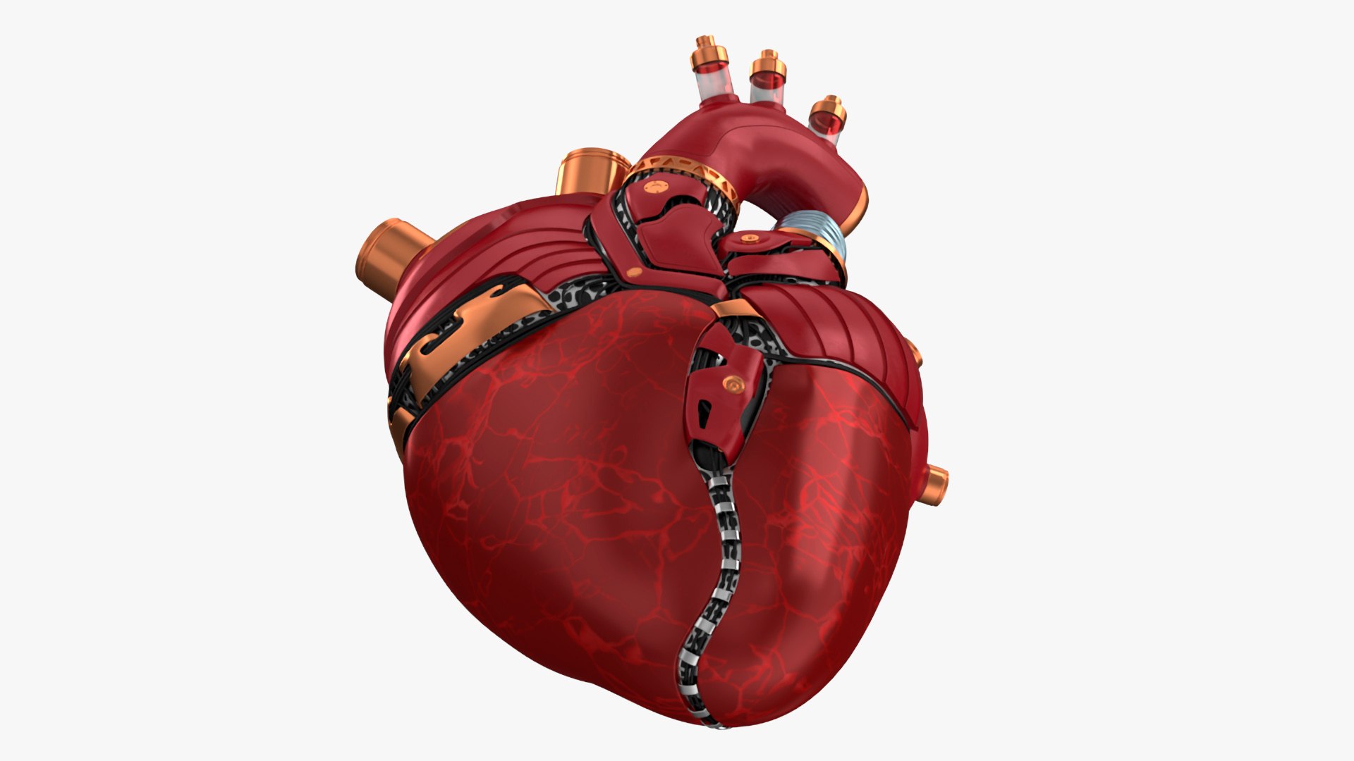 Bionic Robot Heart Model - TurboSquid 2197291