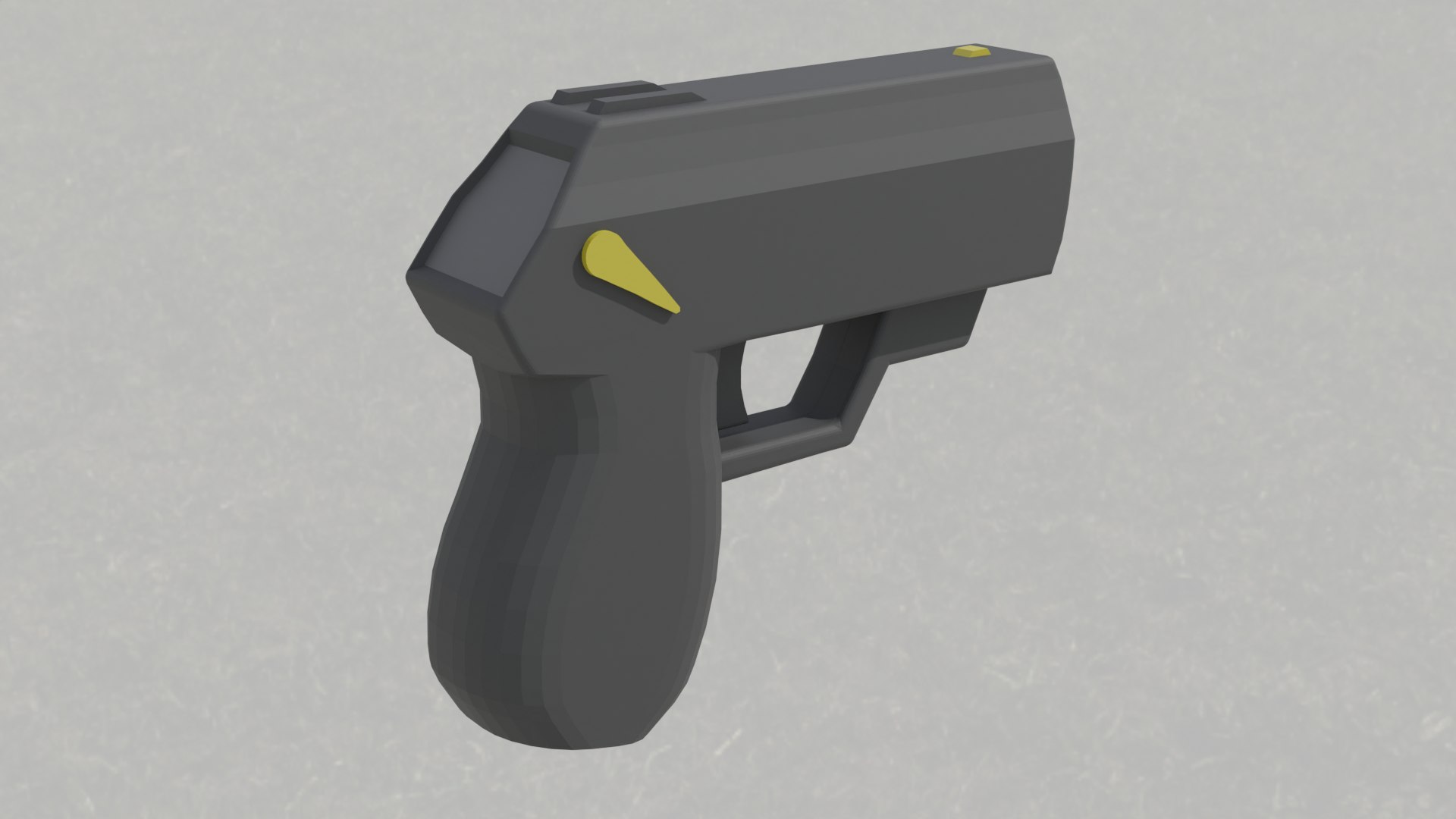 3D Taser Gun Low Detail - TurboSquid 1962883