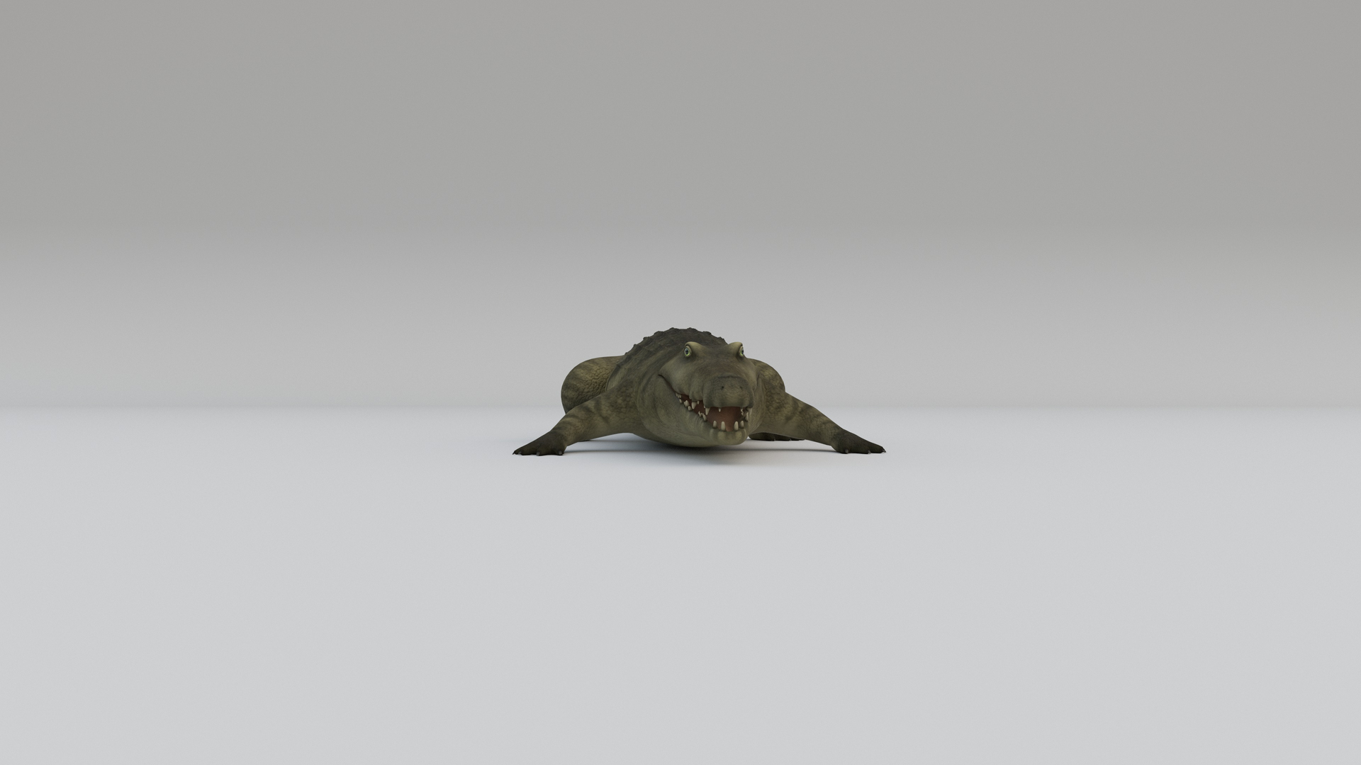 Crocodile ANIMATED 3D Model - TurboSquid 1986501
