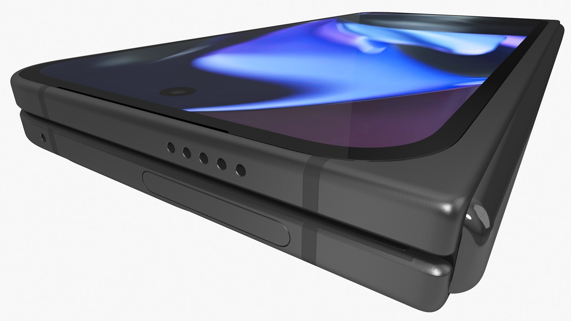 3D Google Pixel 9 Pro Fold Obsidian Animated - TurboSquid 2273924