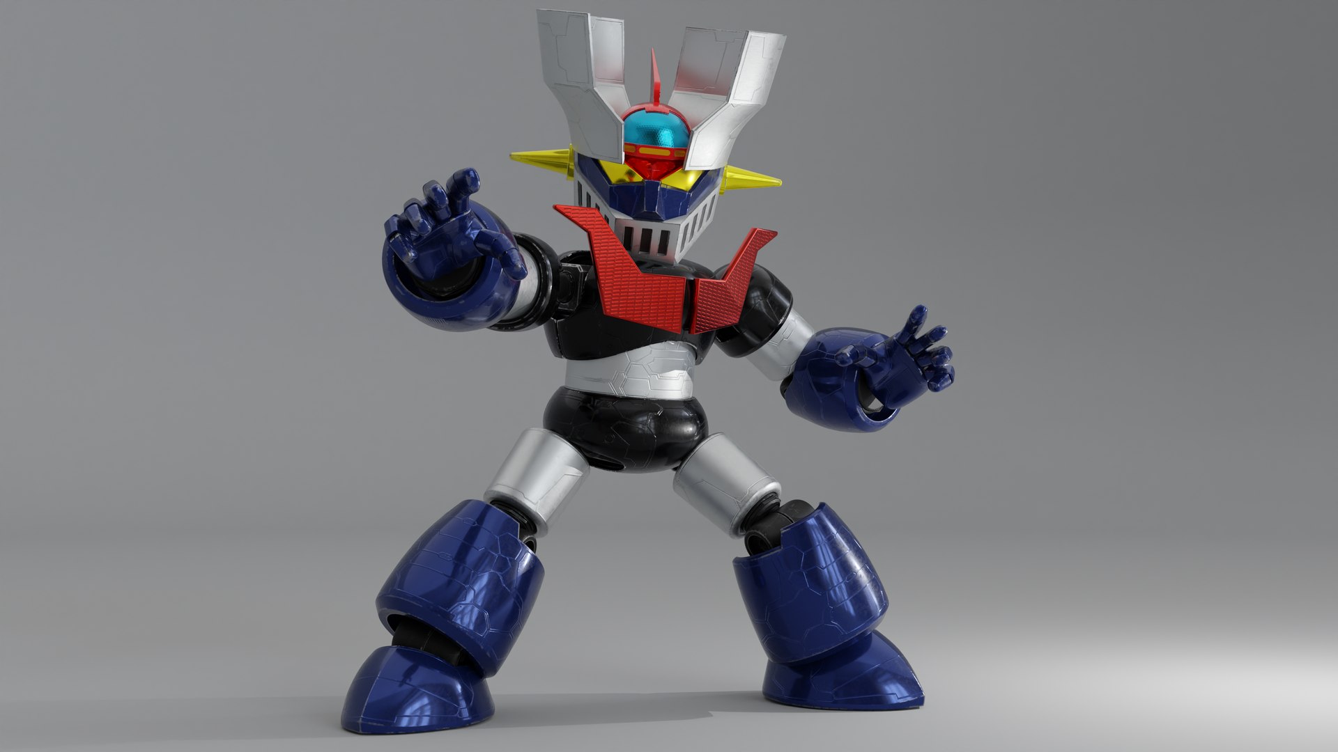 3D Mazinger Z Model - TurboSquid 2365023