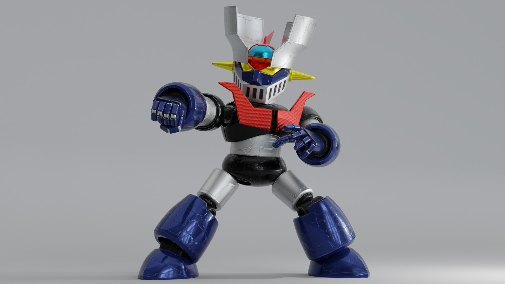 3D Mazinger Z Model - TurboSquid 2365023