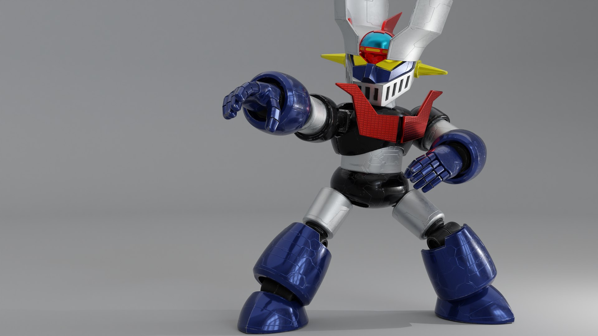 3D Mazinger Z Model - TurboSquid 2365023
