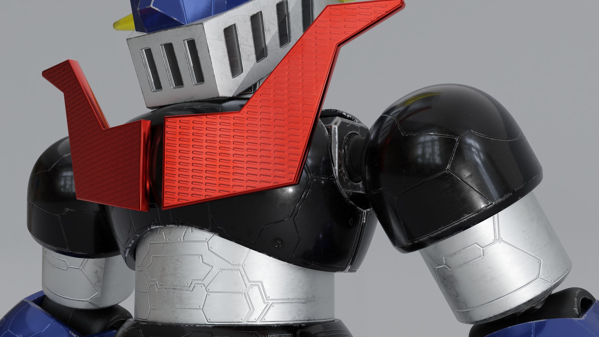 3D Mazinger Z Model - TurboSquid 2365023