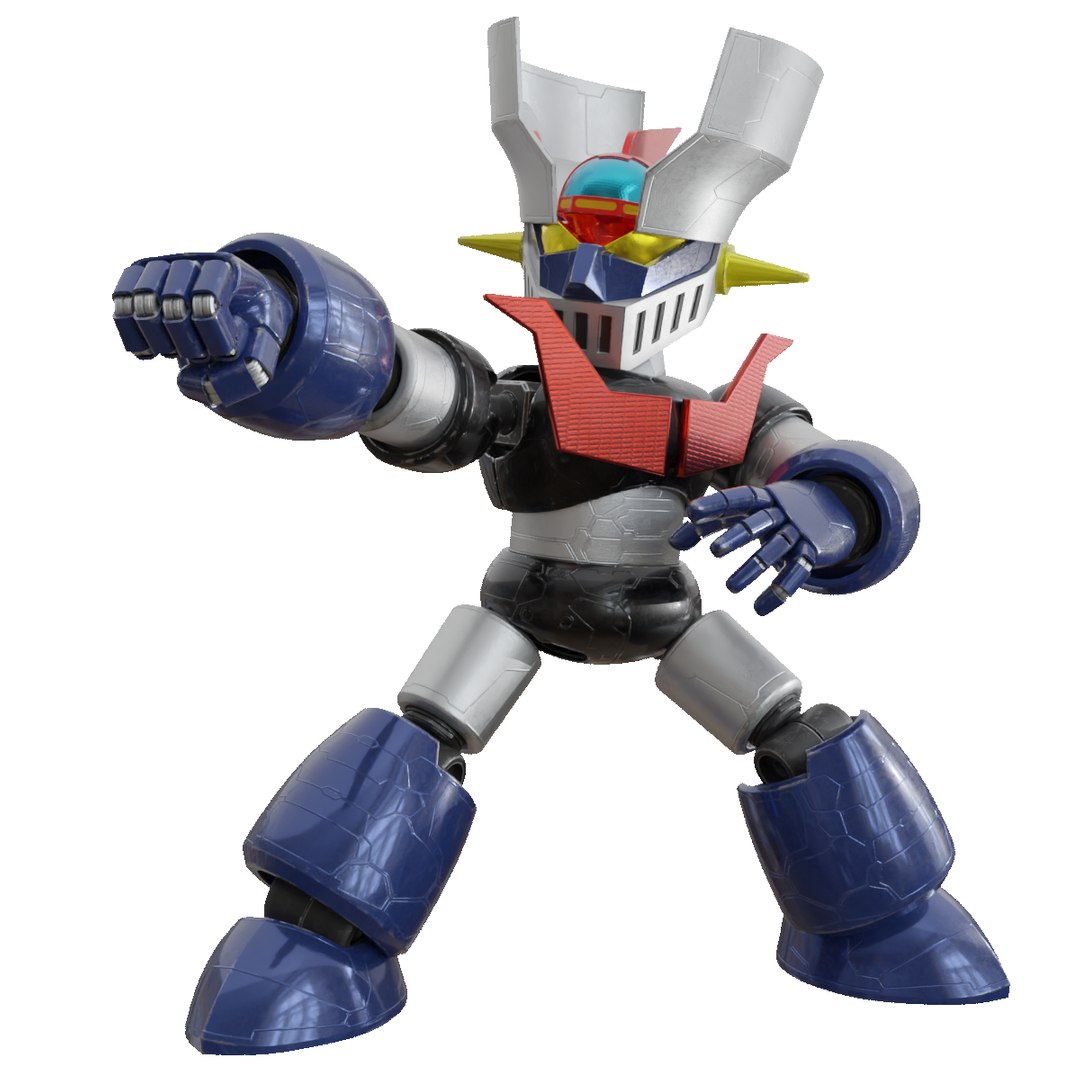 3D Mazinger Z Model - TurboSquid 2365023