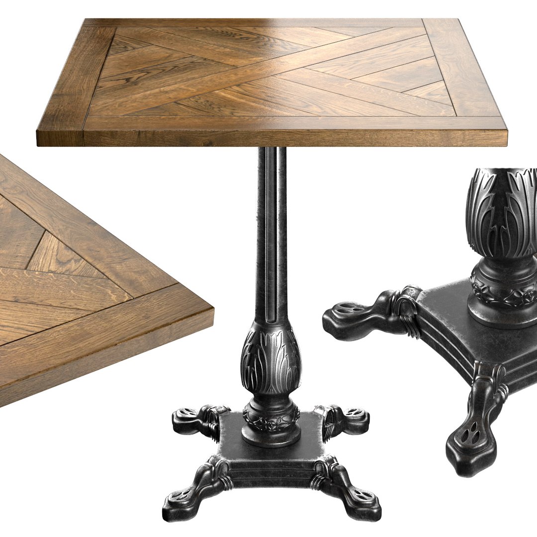 3d Model Table Manor House