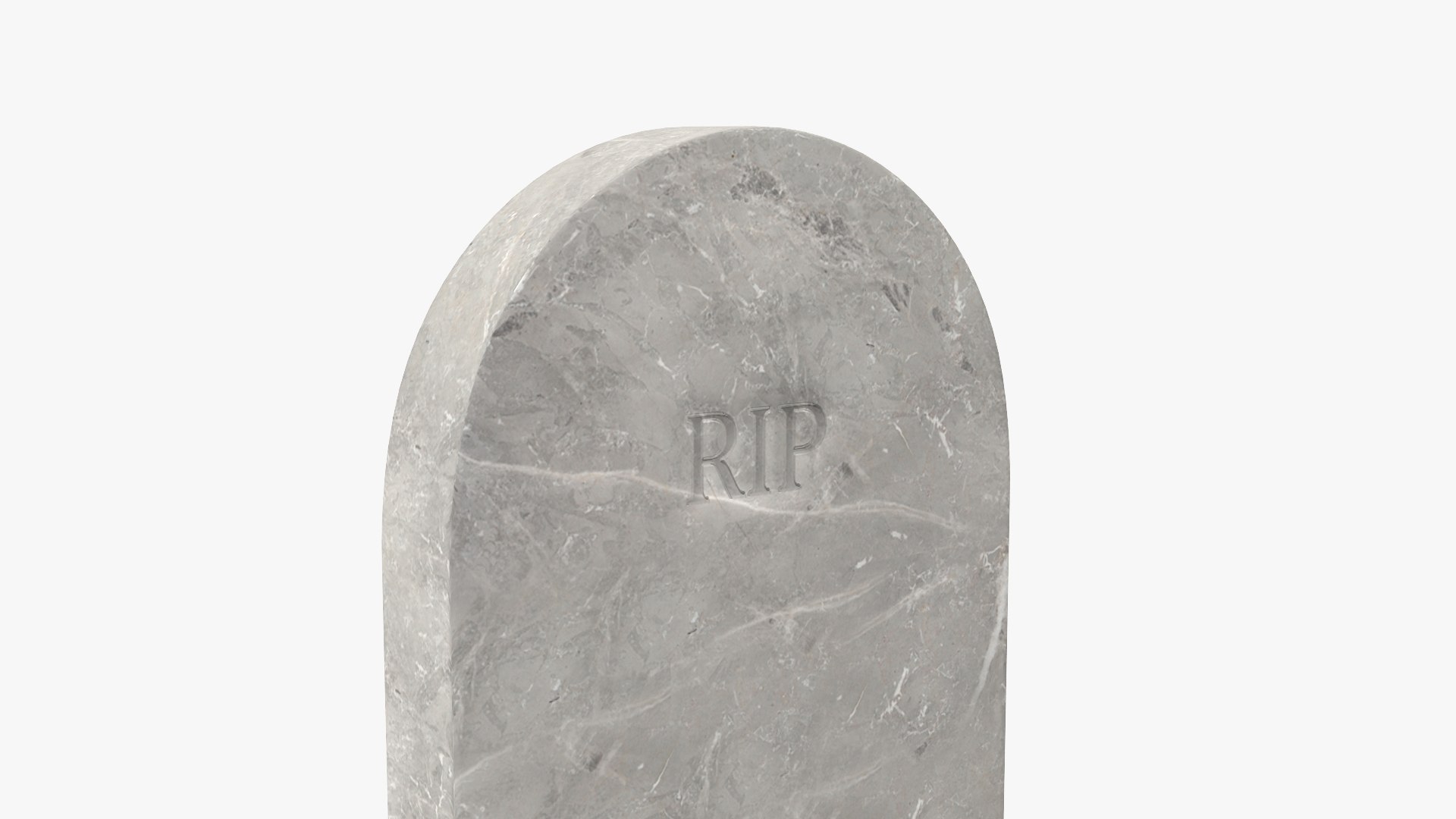 Marble Gravestone 3D Model - TurboSquid 1445892
