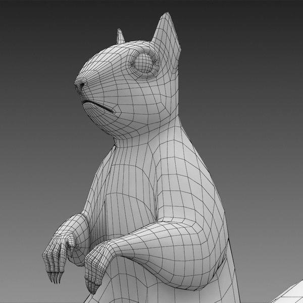 squirrel animals 3dr142 3d model