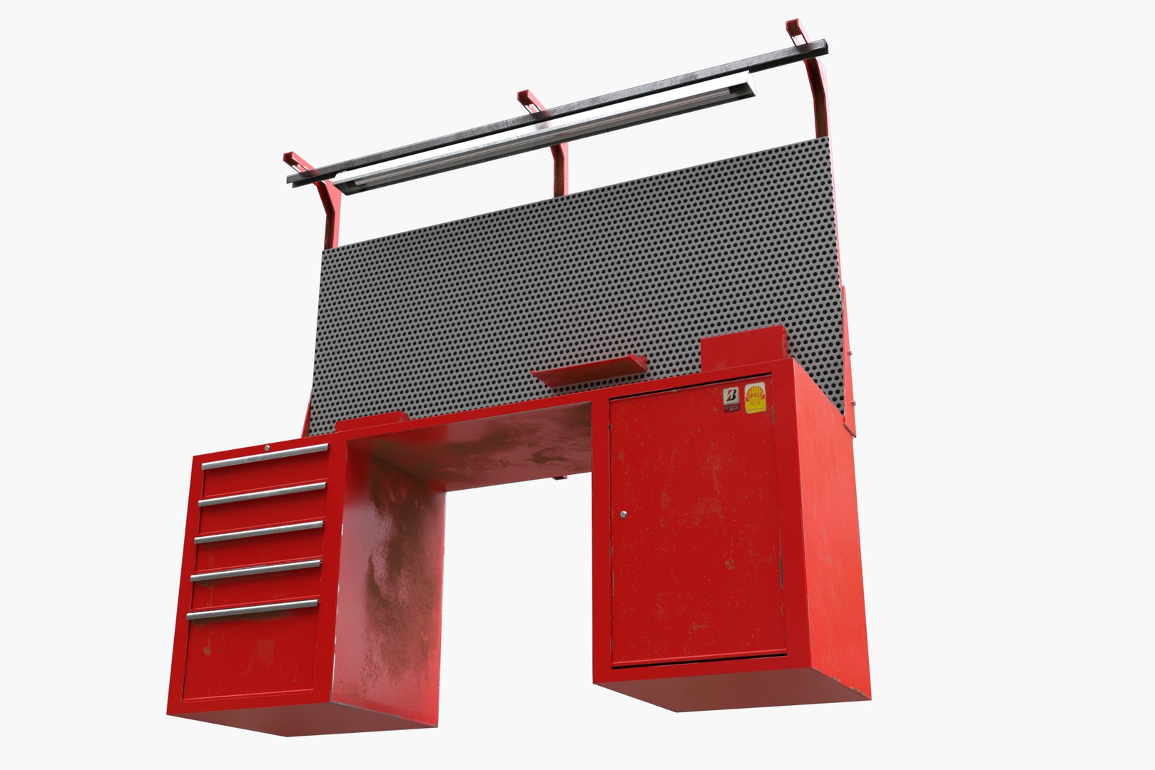 Garage Workbench 3D - TurboSquid 1912648