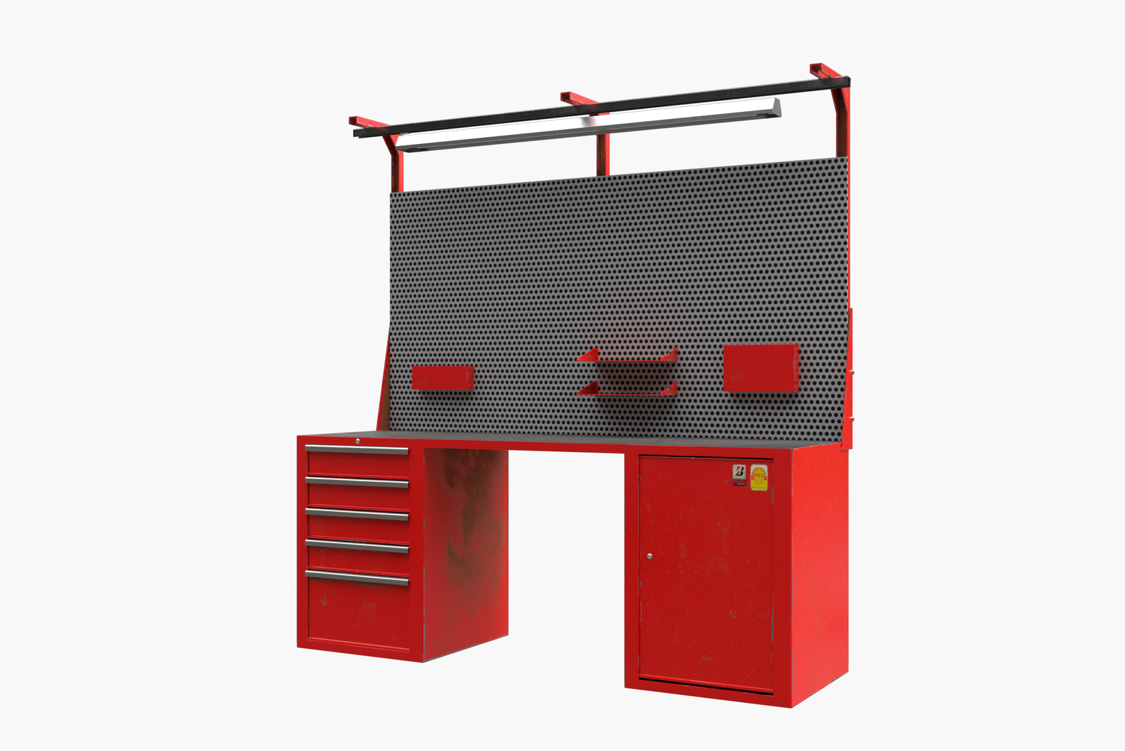 Garage Workbench 3D - TurboSquid 1912648