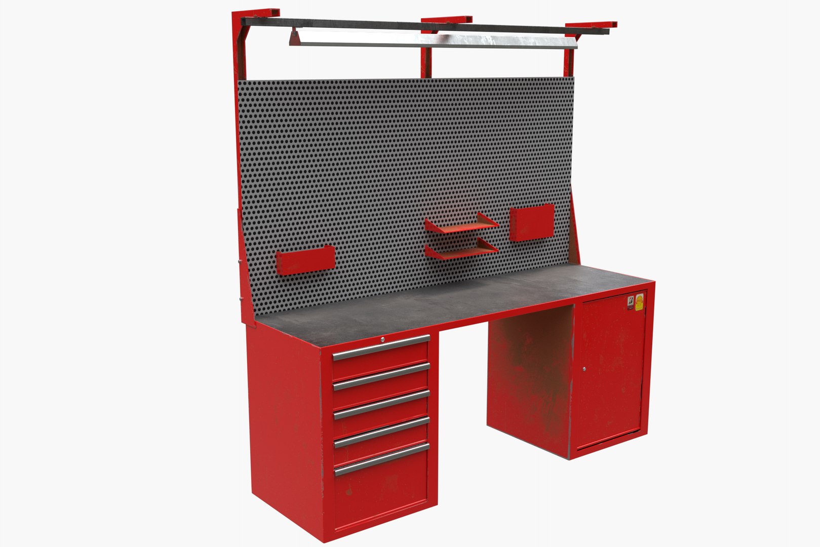 Garage Workbench 3D - TurboSquid 1912648