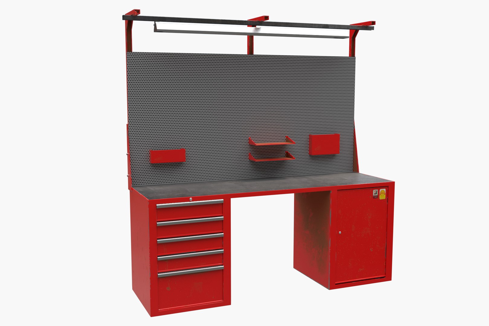 Garage Workbench 3D - TurboSquid 1912648