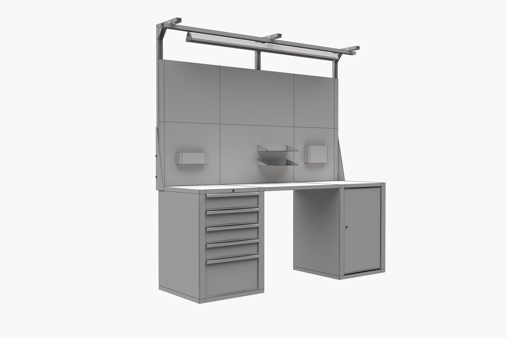 Garage Workbench 3D - TurboSquid 1912648